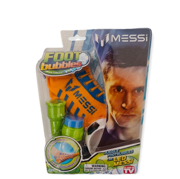 Messi | Toys | Leo Messi Foot Bubbles Orange | Poshmark